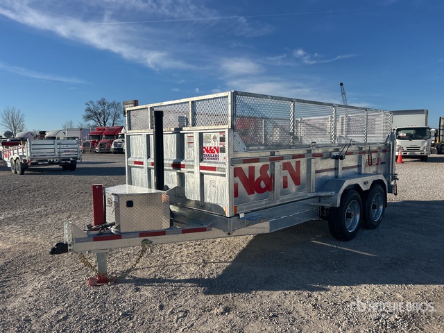 2025 N & N Trailers 14 ft T/A Dump Utility Trailer (Unused) | Ritchie ...