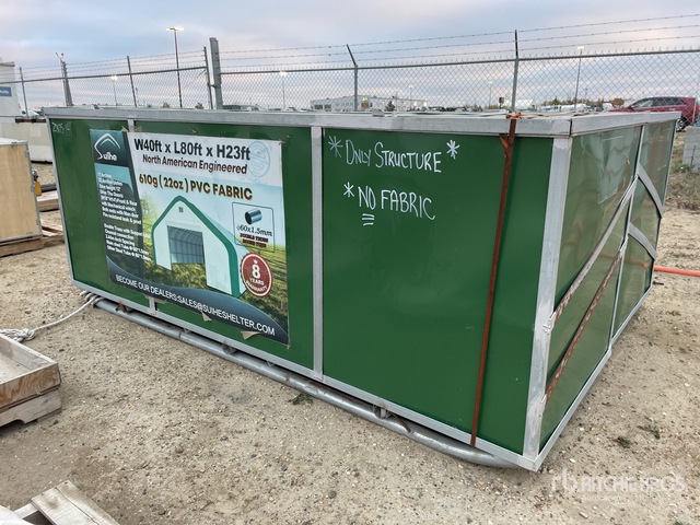 80 ft x 40 ft x 23 ft Storage Building Structure | Ritchie Bros ...