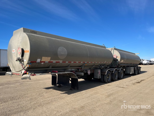 2008 Columbia 31000 L Super B-Train Lead Tanker Trailer | Ritchie Bros ...