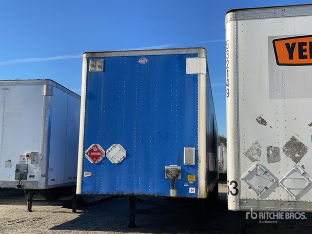 2013 Utility VS2DX 53 ft x 102 in T/A Van Trailer | Ritchie Bros ...