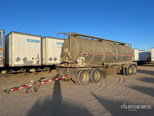 2007 Stephens 31800 L Quad/A Pup Tanker Trailer | Ritchie Bros. Auctioneers