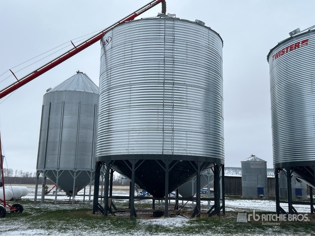 Meridian +/- 10000 bu 6 Ring Hopper Grain Bin | Ritchie Bros. Auctioneers
