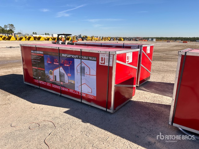 2025 HIlls Industrial 604024 60 ft x 40 ft x 24 ft Storage Building ...