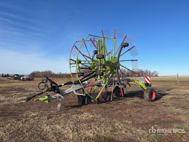 2017 Claas Liner 2900 3-Point 2 Rotor Hay Rake | Ritchie Bros. Auctioneers