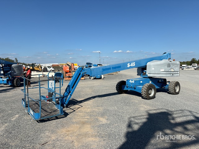 2015 Genie S45 4WD Diesel Telescopic Boom Lift | Ritchie Bros. Auctioneers
