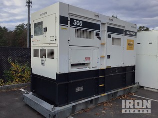 2019 (unverified) Multiquip DCA-300SSJU4F2 300 kVA Skid-Mounted Stand ...