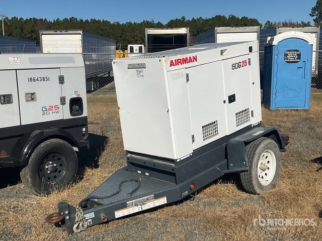 2021 Airman MMD SDG25S 25 kVA Mobile Generator Set | Ritchie Bros ...