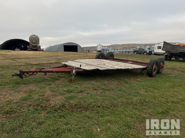 Custom Built 13 ft Flatbed Trailer | Ritchie Bros. Auctioneers