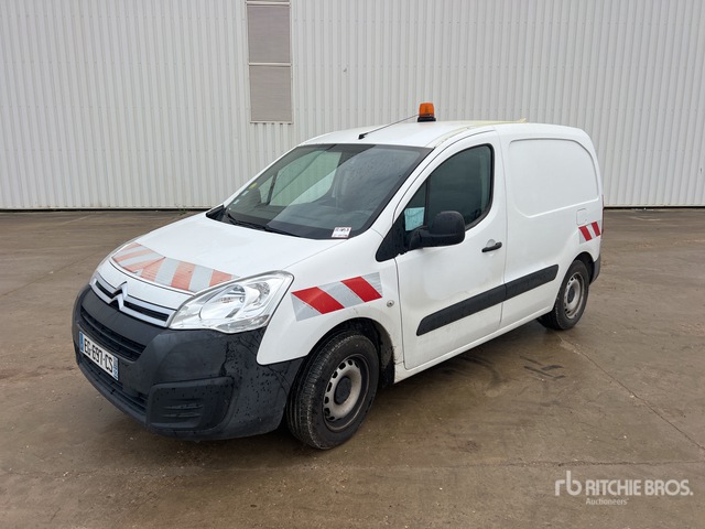 2016 Citroen Berlingo Vehicule Utilitaire Cargo Van | Ritchie Bros ...