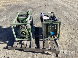 Surplus (1) Dewey MEP-531A 2kW Generator Set & (1) Mechron 2kW ...