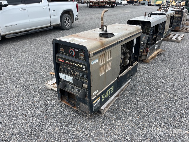 2014 Lincoln Electric Vantage 400 400 A Skid-Mounted Multi-Process ...