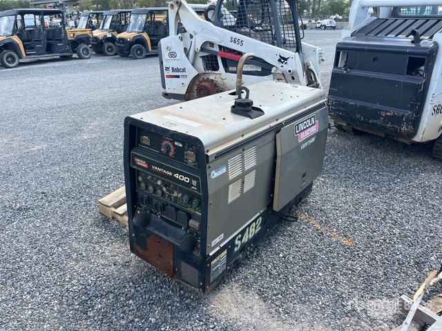 2014 Lincoln Electric Vantage 400 400 A Skid-Mounted Multi-Process ...