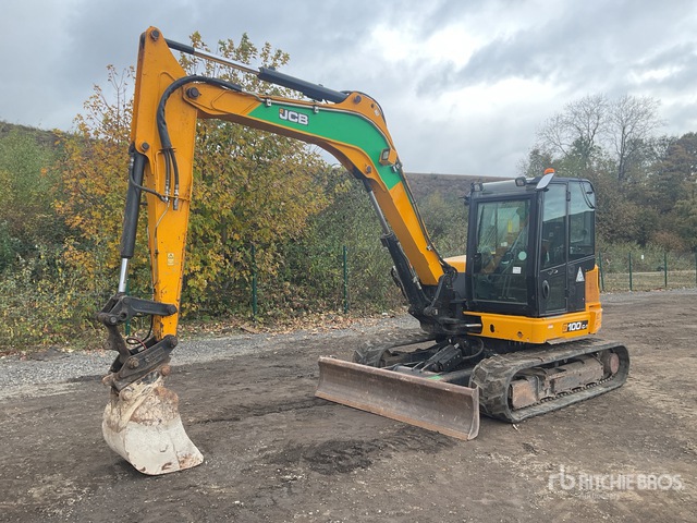 2018 JCB 100C-1 Tracked Excavator | Ritchie Bros. Auctioneers