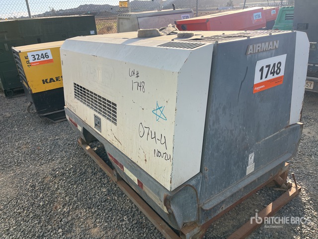 2007 Airman PDS185S Skid-Mounted Air Compressor | Ritchie Bros. Auctioneers
