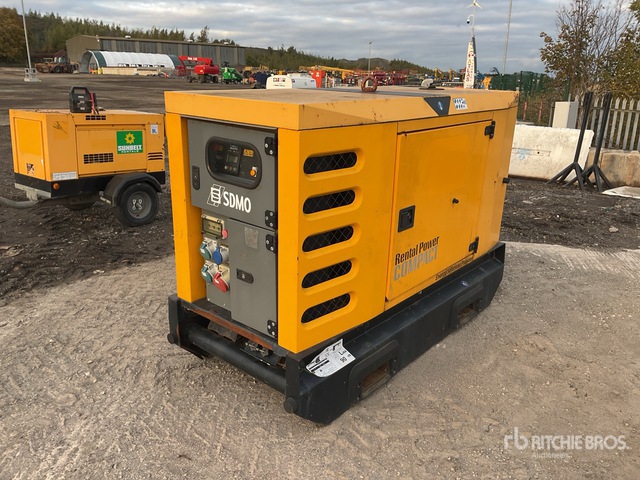 2015 Sdmo R33C3 30 kVA Skid-Mounted Generator Set | Ritchie Bros ...