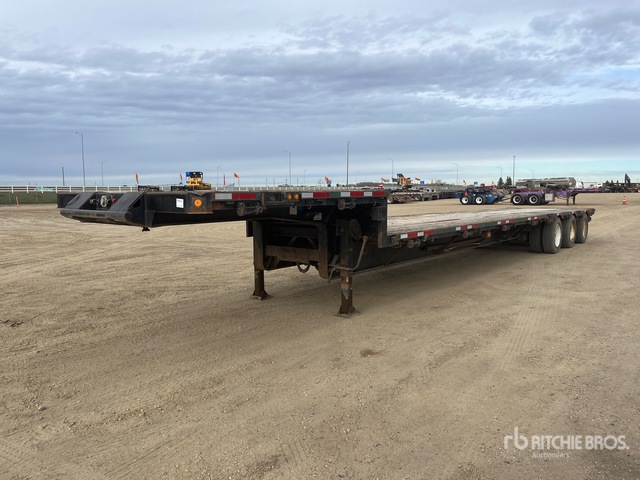 2003 Manac 14350205 Tri/A 51 ft Extendable Step Deck Trailer | Ritchie ...