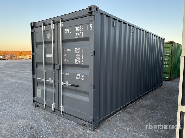 20 ft Standard Storage Container | Ritchie Bros. Auctioneers