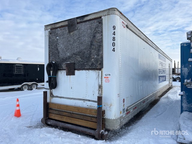 53 ft x 8 ft Skid Mounted Insulated Portable Structure Struttura mobile ...