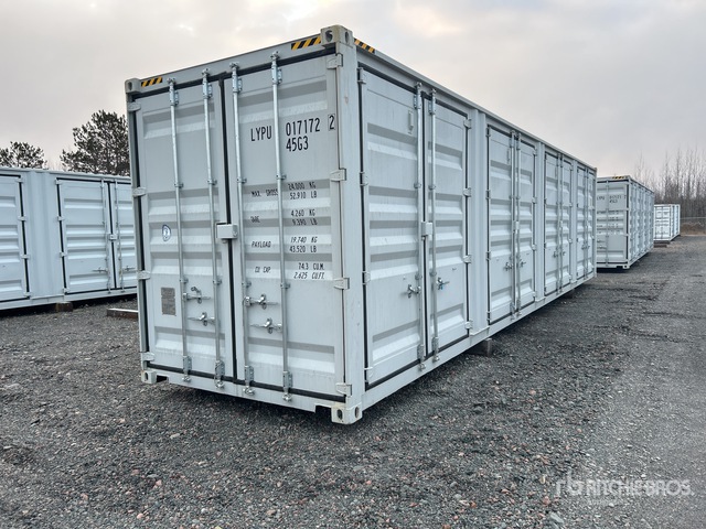 2024 40 ft High Cube Multi-Door Conteneur de stockage | Ritchie Bros ...
