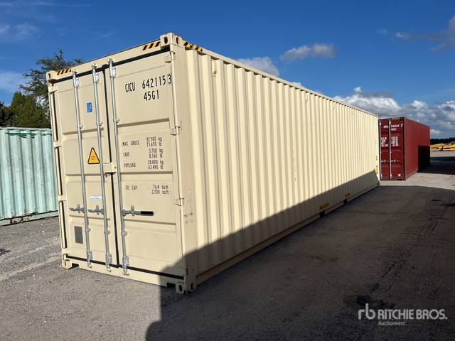 2024 40 ft High Cube Contenedor de almacenamiento | Ritchie Bros ...
