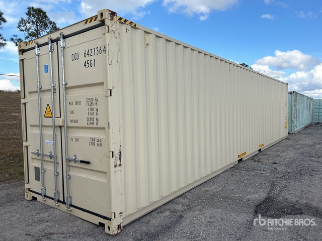 2024 40 ft High Cube Conteneur de stockage | Ritchie Bros. Auctioneers
