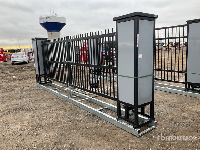 2024 Suihe SG 19 ft 2 in x 6 ft 5 in Steel Bi-Parting Driveway Gate ...