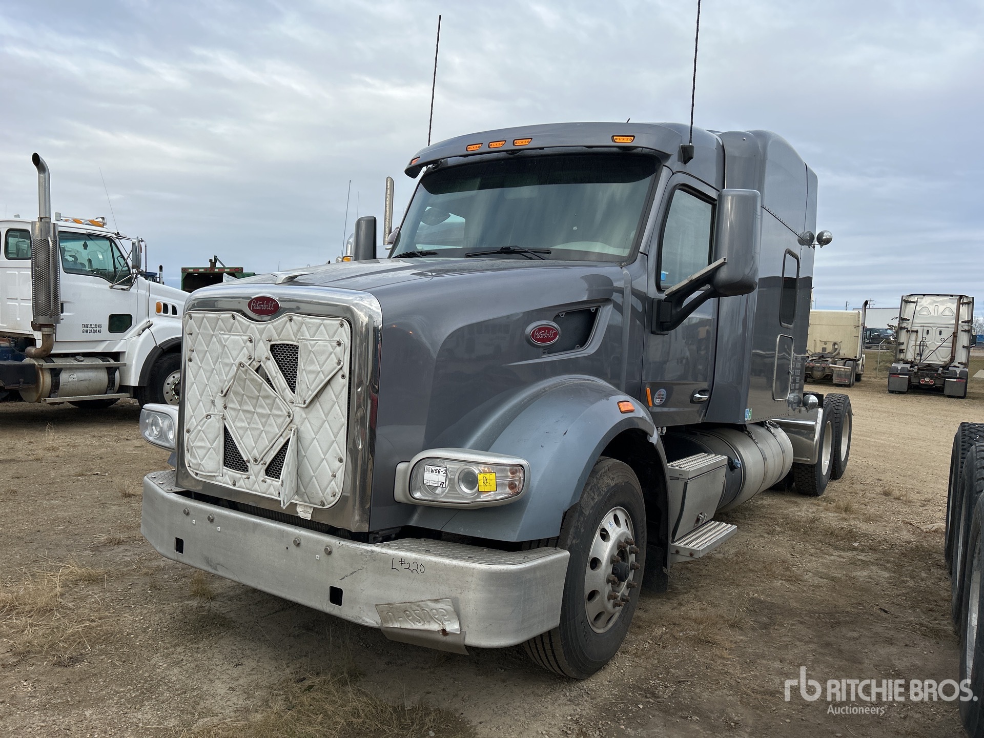 2021 Peterbilt 567 6x4 T/A Sleeper Truck Tractor | Ritchie Bros ...