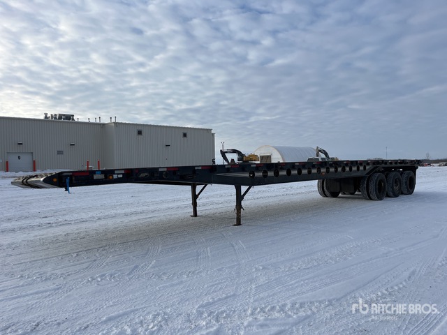 2007 Scona 53 ft Tri/A Flatbed Oilfield Trailer | Ritchie Bros. Auctioneers