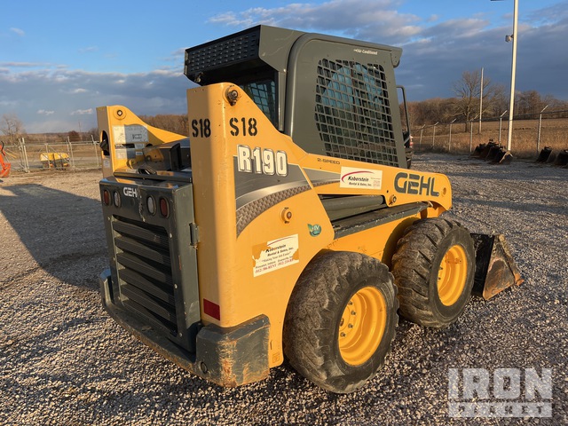 2018 Gehl R190 Two-Speed Skid Steer Loader in Evansville, Indiana ...