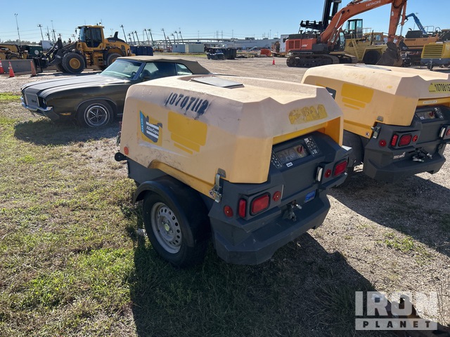 2017 Atlas Copco XAS110 110 cfm Mobile Air Compressor in Humble, Texas ...