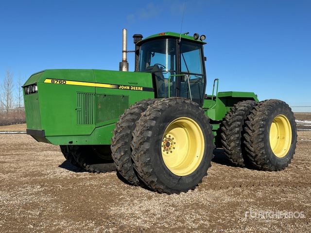 1992 John Deere 8760 Tractor agrícola articulado | Ritchie Bros ...