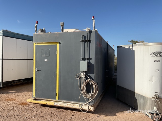 32 ft x 8 ft Mobile Test Unit Oilfield Machine Shop Equipment | Ritchie ...