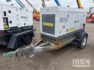2015 Wacker Neuson G70 58 kW Mobile Generator Set in South Vienna, Ohio ...