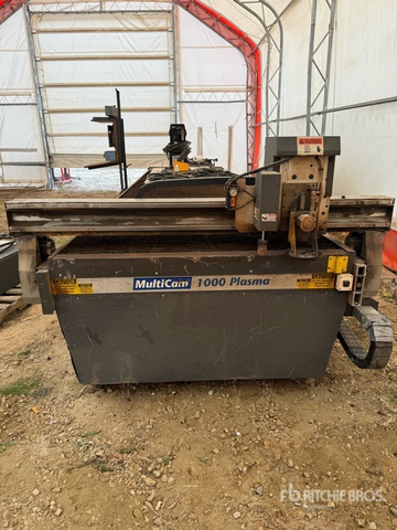 MultiCam 1000 5 ft x 20 ft Plasma Cutter | Ritchie Bros. Auctioneers