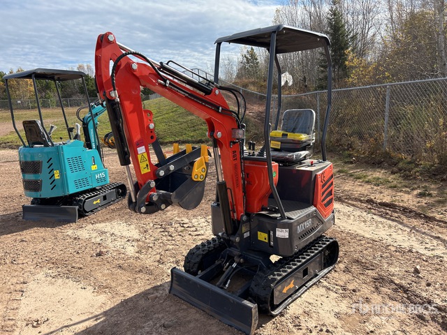 2024 AGT MX15R Mini Excavator (Unused) | Ritchie Bros. Auctioneers