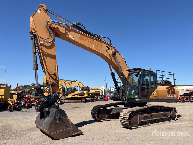2018 Case CX350C Tracked Excavator | Ritchie Bros. Auctioneers