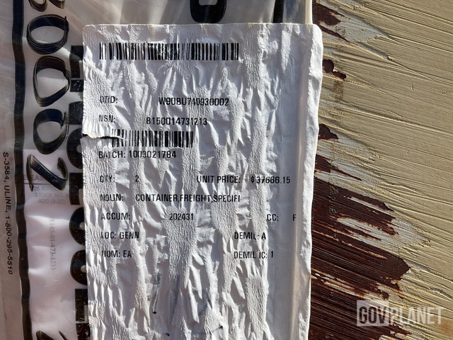 Surplus Advanced Containment Systems FPU-8-2 Storage Container in ...