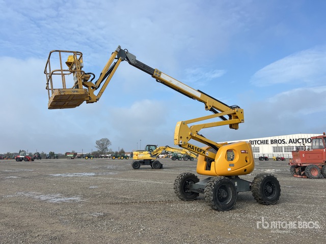 2009 Haulotte HA16PX Diesel Articulating Boom Lift | Ritchie Bros ...