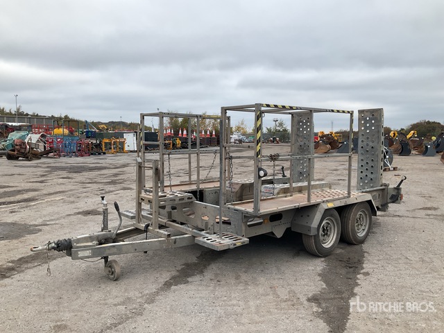 2018 Indespension PL3500 T/A Utility Barrier Digadoc Equipment Trailer ...