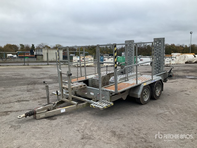 2019 Indespension PL3500 T/A Utility Barrier Digadoc Equipment Trailer ...