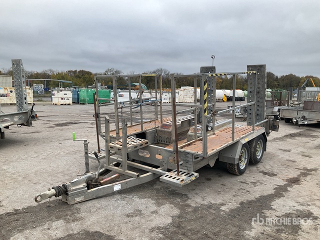 2018 Indespension PL3500 T/A Utility Barrier Digadoc Equipment Trailer ...