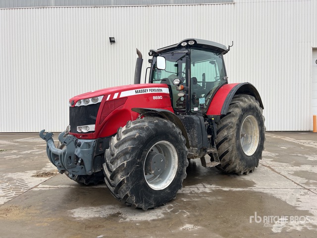2010 Massey Ferguson 8690 Dyna-VT 4x4 Tracteur Agricole 4WD Tractor ...