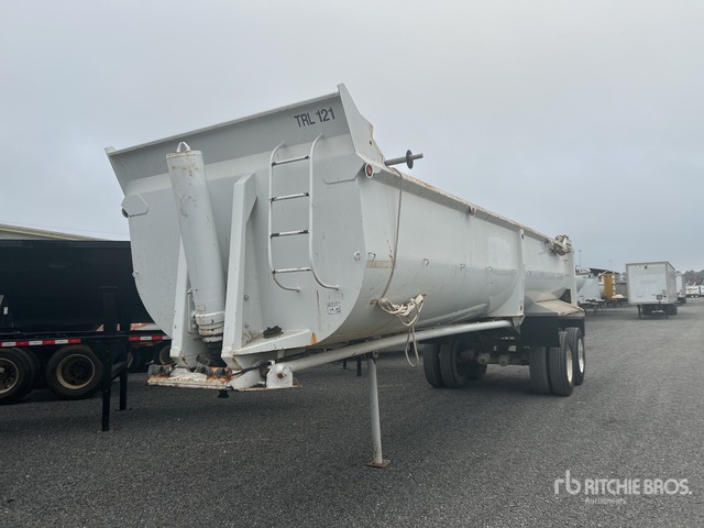 1986 Allco 33 ft T/A Frameless End Dump Trailer | Ritchie Bros. Auctioneers