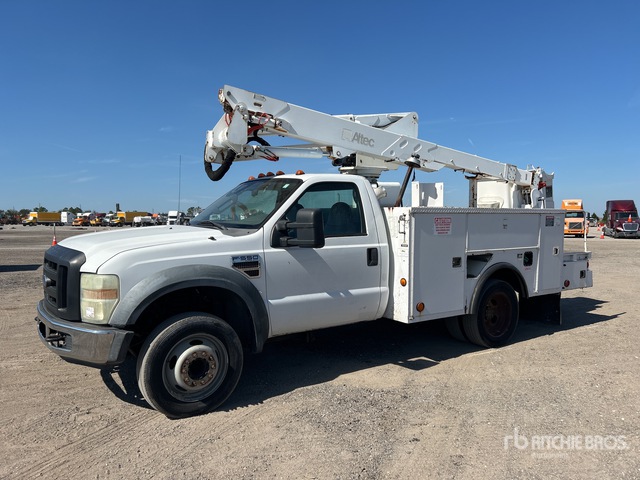 2007 Altec AT37-G 37 ft on 2008 Ford F-550 XL 4x2 Bucket Truck ...