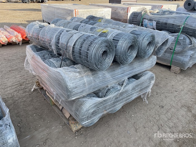 Quantity of (12) BYT FFC762 330 ft x 4 ft Fencing | Ritchie Bros ...