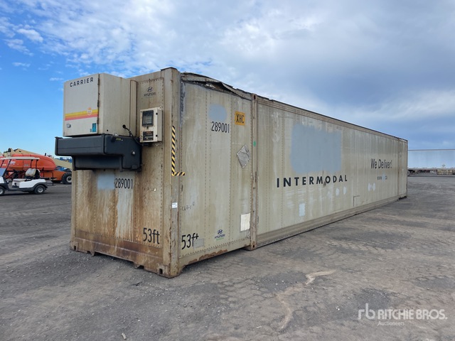53 ft High Cube Heated Contenedor de almacenamiento | Ritchie Bros ...