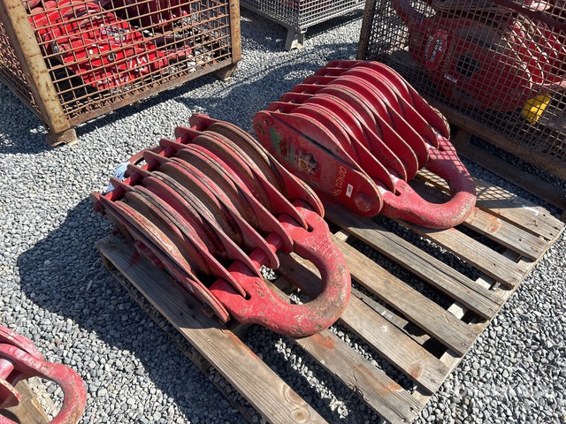 Quantity of (2) McKissick 60 ton 6 Sheave Load Block | Ritchie Bros ...