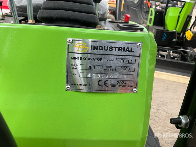2025 FF Industrial FF-12 Mini Excavadora | Ritchie Bros. Auctioneers