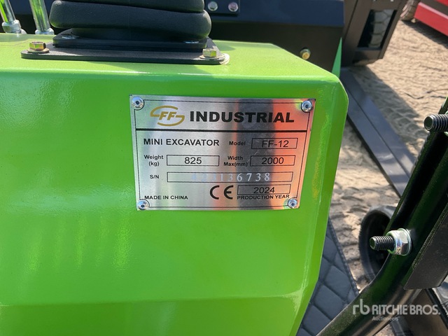 2025 FF Industrial FF-12 Mini escavatore | Ritchie Bros. Auctioneers