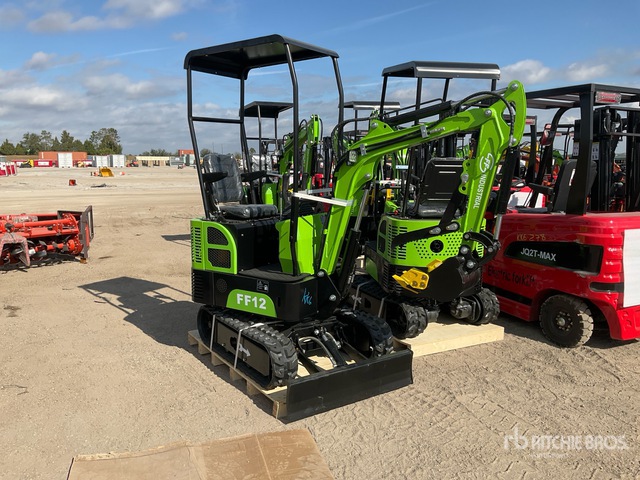 2025 FF Industrial FF-12 Mini Excavator | Ritchie Bros. Auctioneers